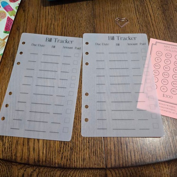 Check Matte Vellum Placeholders Glossy Cash Envelope Stuffing Custom ...