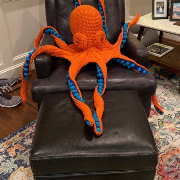 Giant Octopus, Octopus Stuffed Toy, Sea Animal Lover Gift - Etsy
