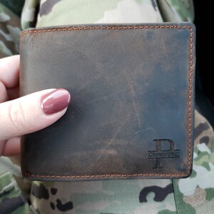 Mens Wallet Personalized Wallet Monogrammed Wallet Engraved Wallet ...