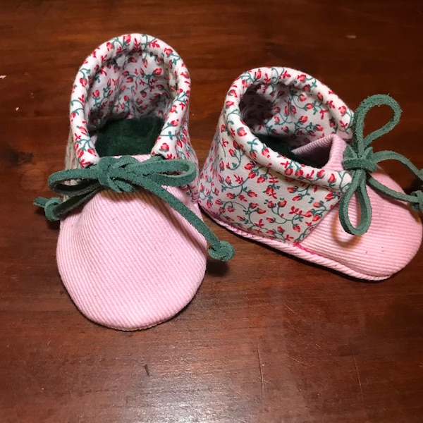 Baby Shoes Sewing Pattern Download & HD VIDEO | 6 Sizes 0-2yrs | Baby ...
