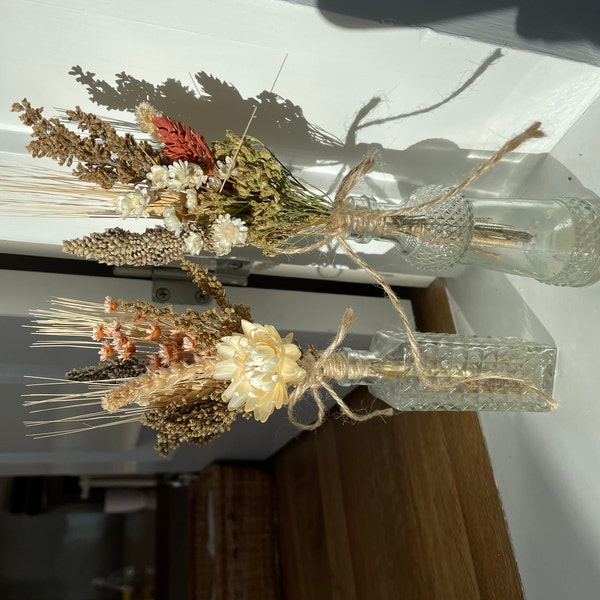 Nature Ornament, Mini Gift Topper Wreath, Mini Nature Wreath Ornament ...