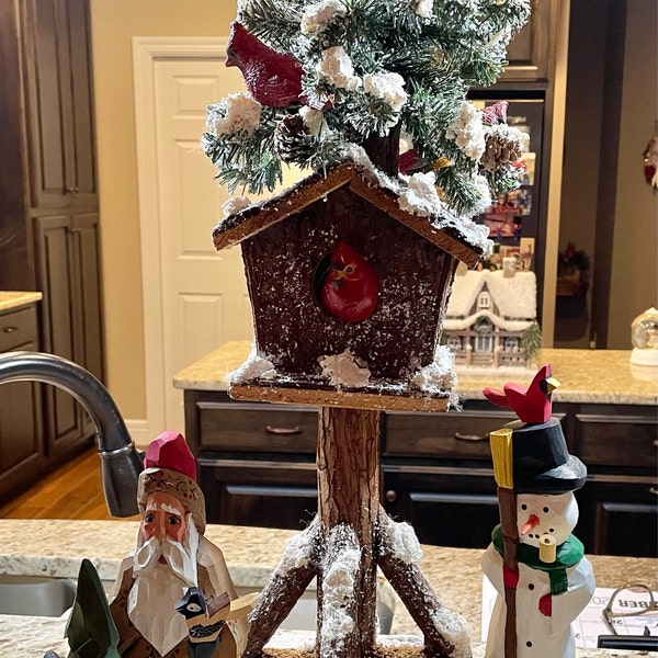 Decoy / Hand Carved Hand Painted Vintage Decoy / Wall Hanging-shelf ...