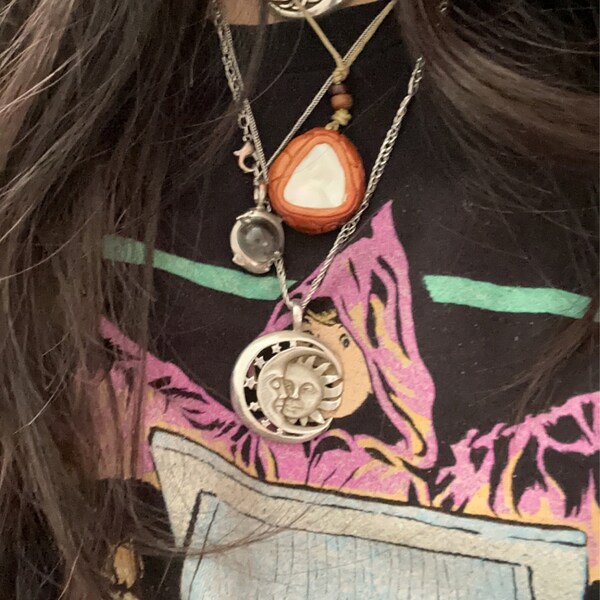 Lucifer Sigil, Carved Avocado Stone, Lucifer Necklace, Gift for Him ...