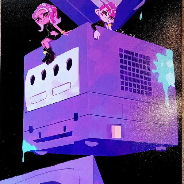 Splatoon 3 Side Order Stickers - Etsy