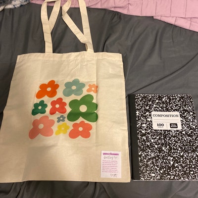 FLOWER POWER TOTE - Etsy