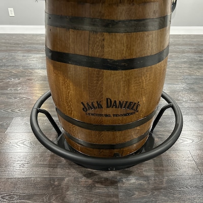 Whiskey Barrel Footrest, Fits Any Standard 53 Gallon Whiskey Barrel ...