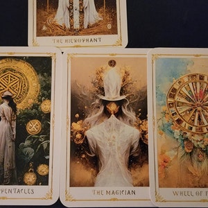 Magic Moon Tarot Guidebook Tarot Deck Book Divination Tools - Etsy