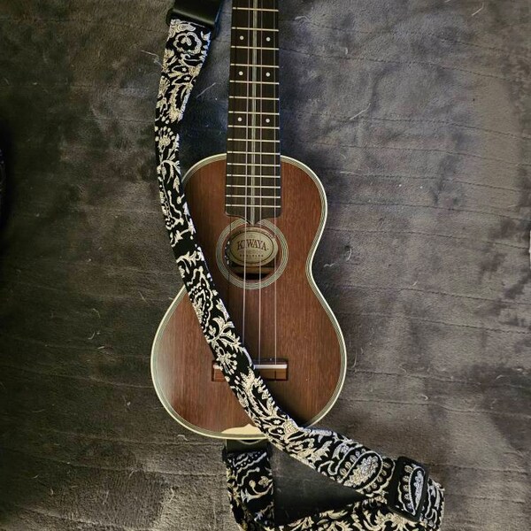 Ukulele Keychain Wood Keychain Handmade Keychain Bobble Ukulele ...