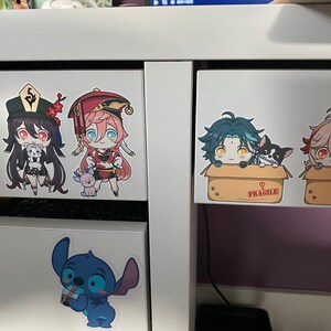 Silly Pomsky Sticker Sheet Cute Chibi Kawaii Dog Stickers | Etsy