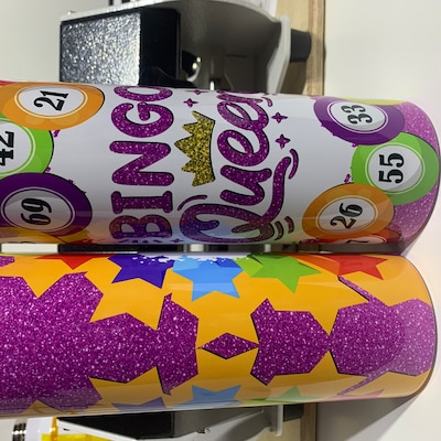 Bingo Tumbler Wrap Bundle PNG, Bingo Bundle 20 Oz Skinny Tumbler ...
