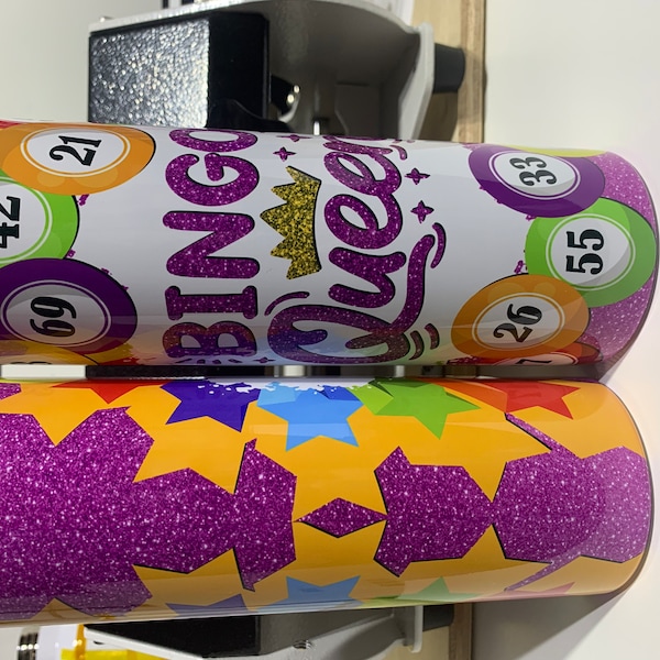 Bingo Tumbler Wrap Bundle PNG, Bingo Bundle 20 Oz Skinny Tumbler ...