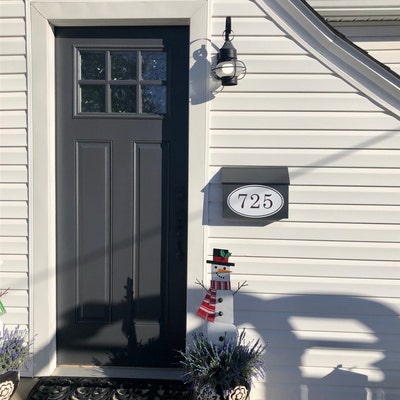 Victorian Address Sign Custom Shaped Metal Sign Heritage - Etsy