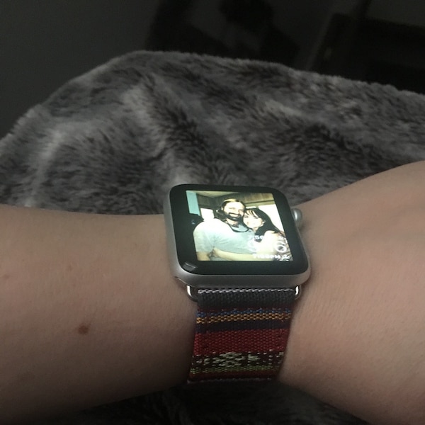 Moai Custom Apple Watch Strap for 38mm, 40mm, 42mm, and 44mm for Men ...