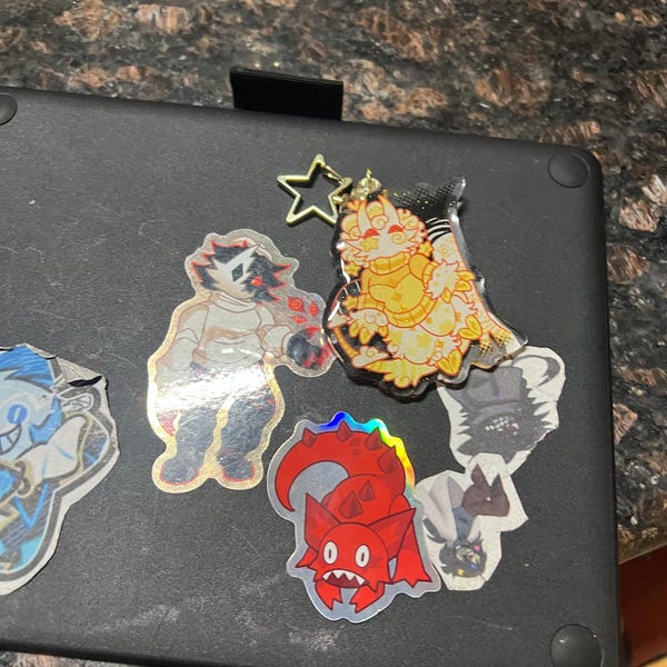 Fear and Hunger Termina God Vinyl Stickers - Rher, Gro-goroth, Sylvian ...