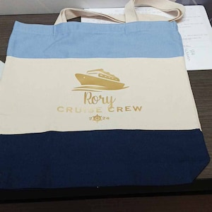 Library Book Tote Bag, Personalized Bookworm Tote Bag, Gifts for ...