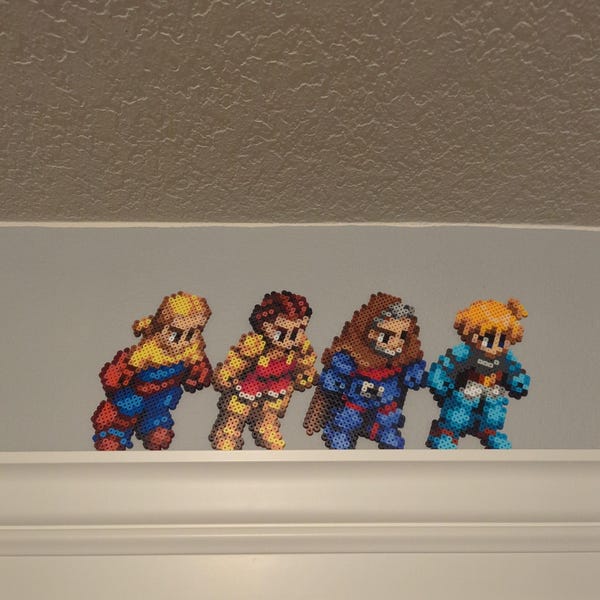 Final Fantasy Tactics Perler Characters - Etsy