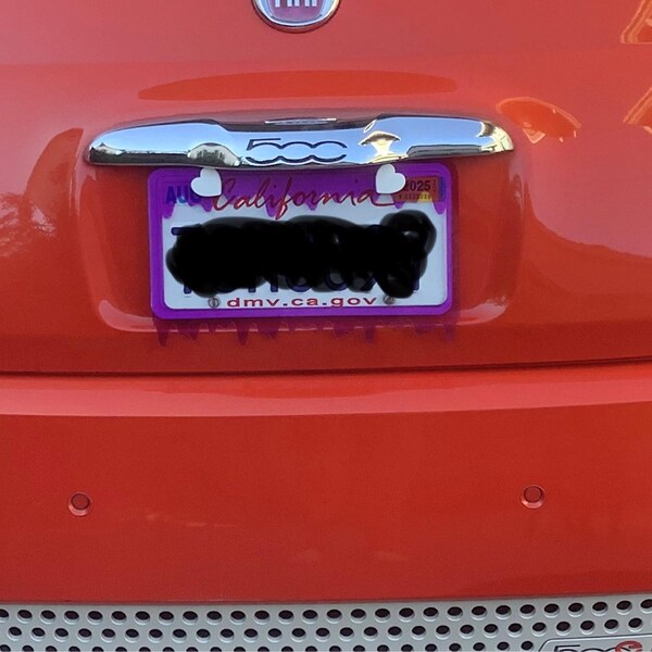 Motorcycle Slime Ooze License Plate Horizontal Frame Cover - JDM Plate ...