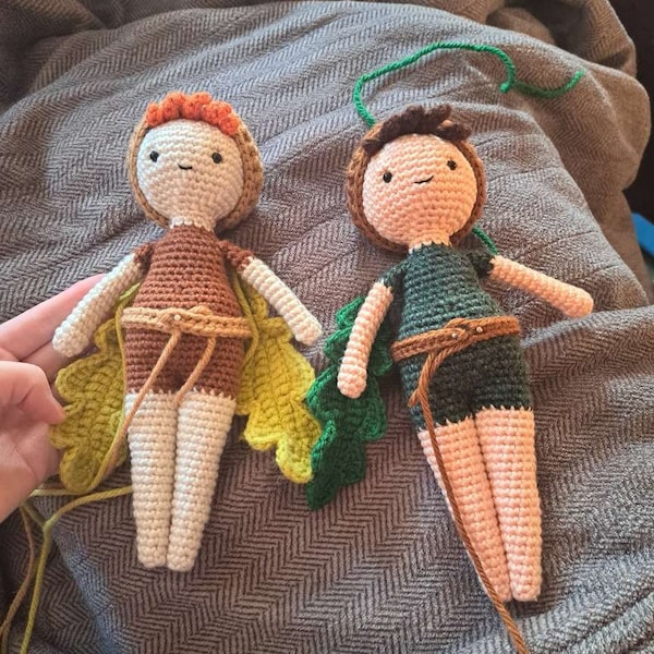 Acorn Sprite - Critter Stitch Crochet Pattern / Amigurumi Little Oliver ...