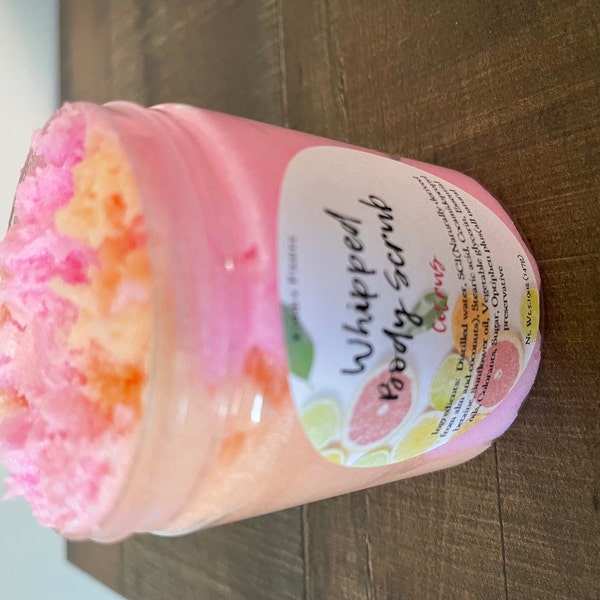 Foaming Sugar Scrub Samples.whipped Body Scrub.exfoliating.2oz. - Etsy