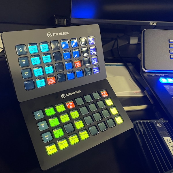 Dual Stream Deck XL Stand - 2 Versions With Optional Raspberry Pi Case ...