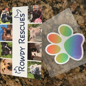 Adopt Foster Rescue Sticker Adopt Foster Rescue Dog Stickers - Etsy