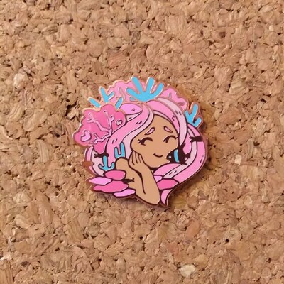 Coral Reef Hard Enamel Pin - Etsy