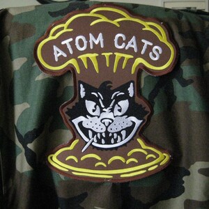 Atom Cats Patch Large Embroidered Fallout - Etsy