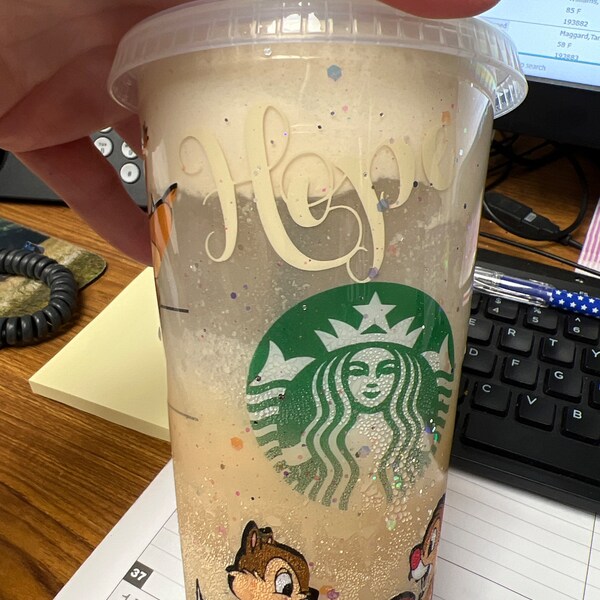 Tangled Rapunzel Stainless Tumbler - Pascal- Disney - Disneyland - Etsy