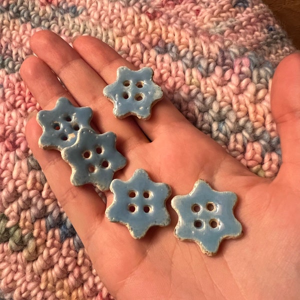 Large Ceramic Handmade Fish Buttons, Pottery Buttons Big Fish, Unique ...