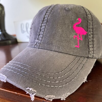Women's Flamingo Baseball Cap, Flamingo Baseball Cap, Flamingo Hat ...