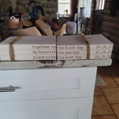 Custom Book Stack Centerpiecewedding & Home Decormade With Real Booksliterary Wedding ...