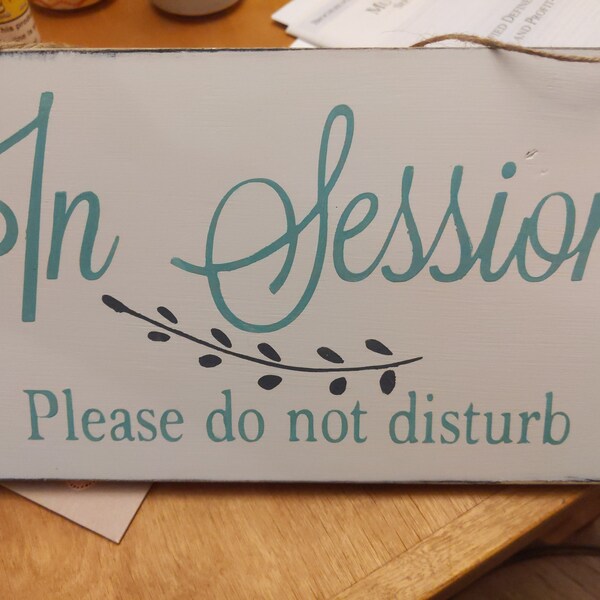 Business Sign, in Session Sign, Salon Sign, Office Sign, Custom Sign ...
