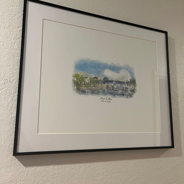 Add a Frame - Frame Add-on - Photo Frame Personalized Housewarming Gift ...