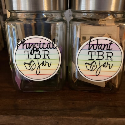 TBR Jar to Be Read Jar Choose Your Next Book Draw Book - Etsy