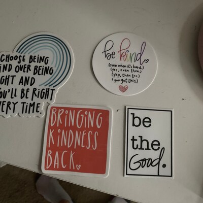 Your Words Matter Vinyl Sticker Kindness Inspirational - Etsy