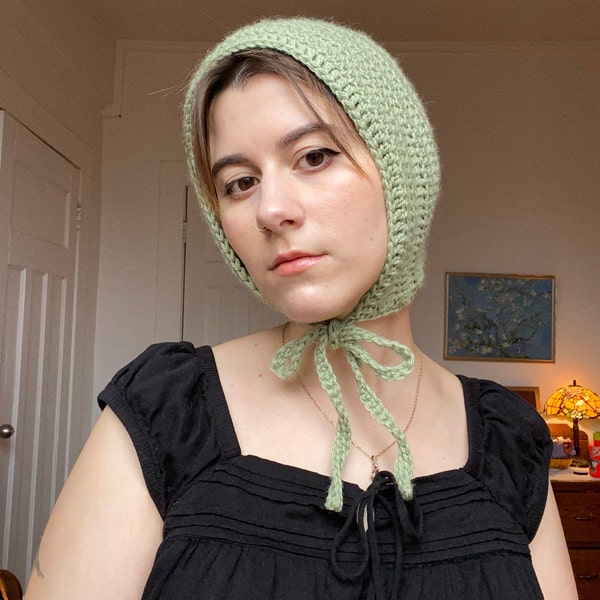 Adult Bonnet Crochet Pattern PDF - Etsy