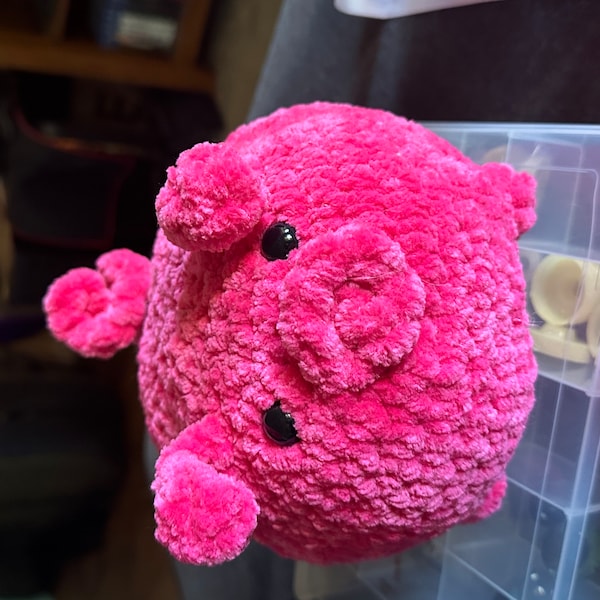 Chonky Pig Crochet Pattern Amigurumi Pig Pattern Farm Pattern Crochet ...