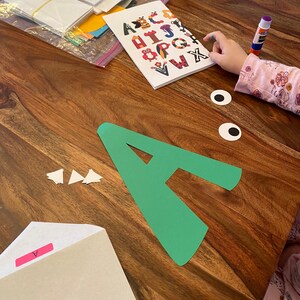 Precut Preschool Letter Crafts, Uppercase And/or Lowercase, Phonics ...