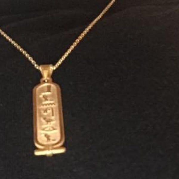 Sumerian Cuneiform Name Necklace, Anunnaki Pendant, Ancient Sumerian ...