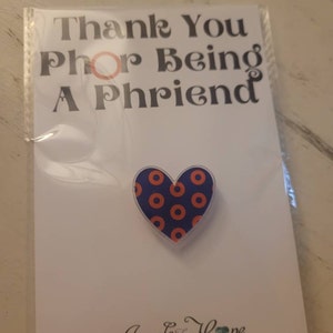 Phish Card, Happy Birthday Card for Phish Fans, Phish Donut, Phishman ...