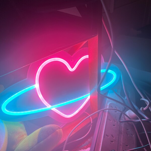 Lightning Bolt Neon Sign, LED Thunder Neon Light, Weather Neon Sign ...