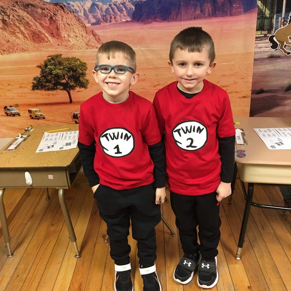 Twin 1 Svg, Twin 2 Svg, Thing 1, Thing 2 Style Svg, Svg, Eps, Ai, Cdr ...