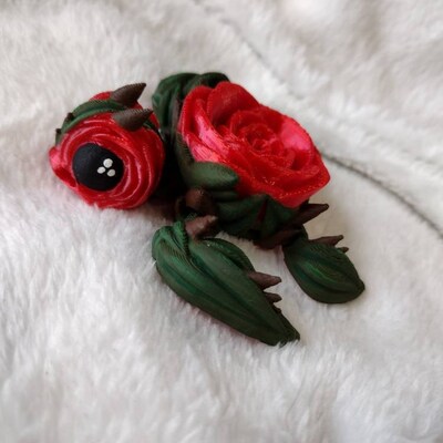 Roseurtle Rose Turtle STL Print Files Articulating Flexi - Etsy