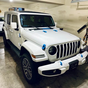 Custom Hood Text Set of 2 Choose Your Text and Font Anything You Want ...