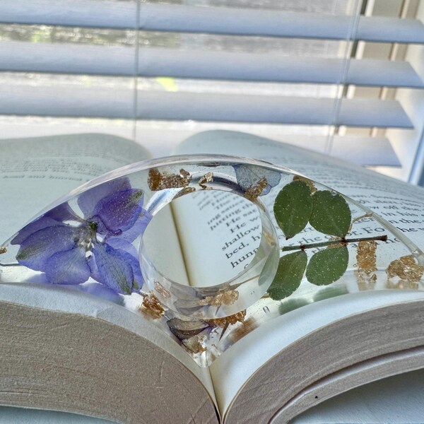 Kindle Charm Custom,pressed Flowers Ereader Charm,usb-c Dust Plug ...