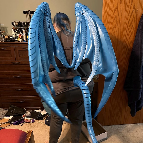 Purple Bat Wings Costume, Wings Cosplay Costume, Vampire Costume, Demon ...