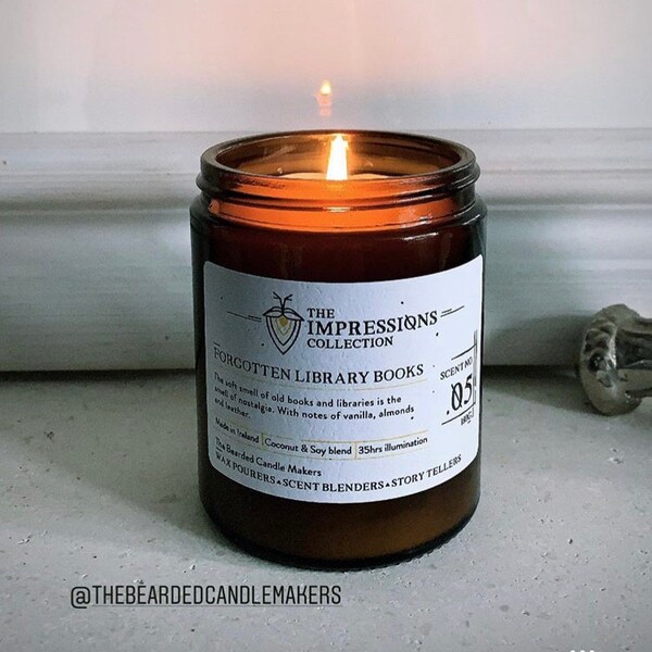A Real Turf Fire Soy Candle, Poured by Hand, Irish Candle, Inspired by ...