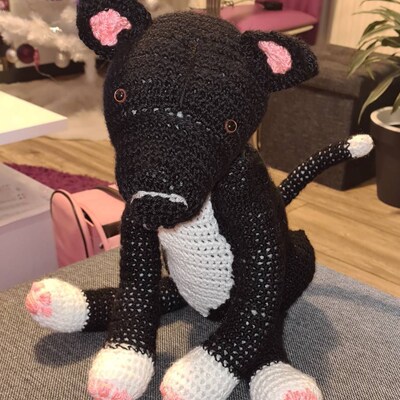 Crochet Pattern for Staffordshire Bull Terrier, American Staffordshire ...