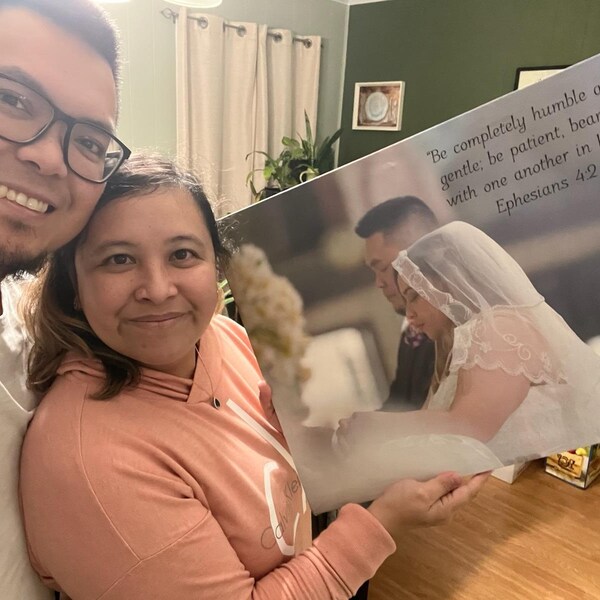 Custom Hexagon Family Photo Canvas Print - Etsy Canada