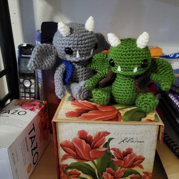 PDF File Giblet the Goblin and Gazit the Gargoyle 2-in-1 Amigurumi ...